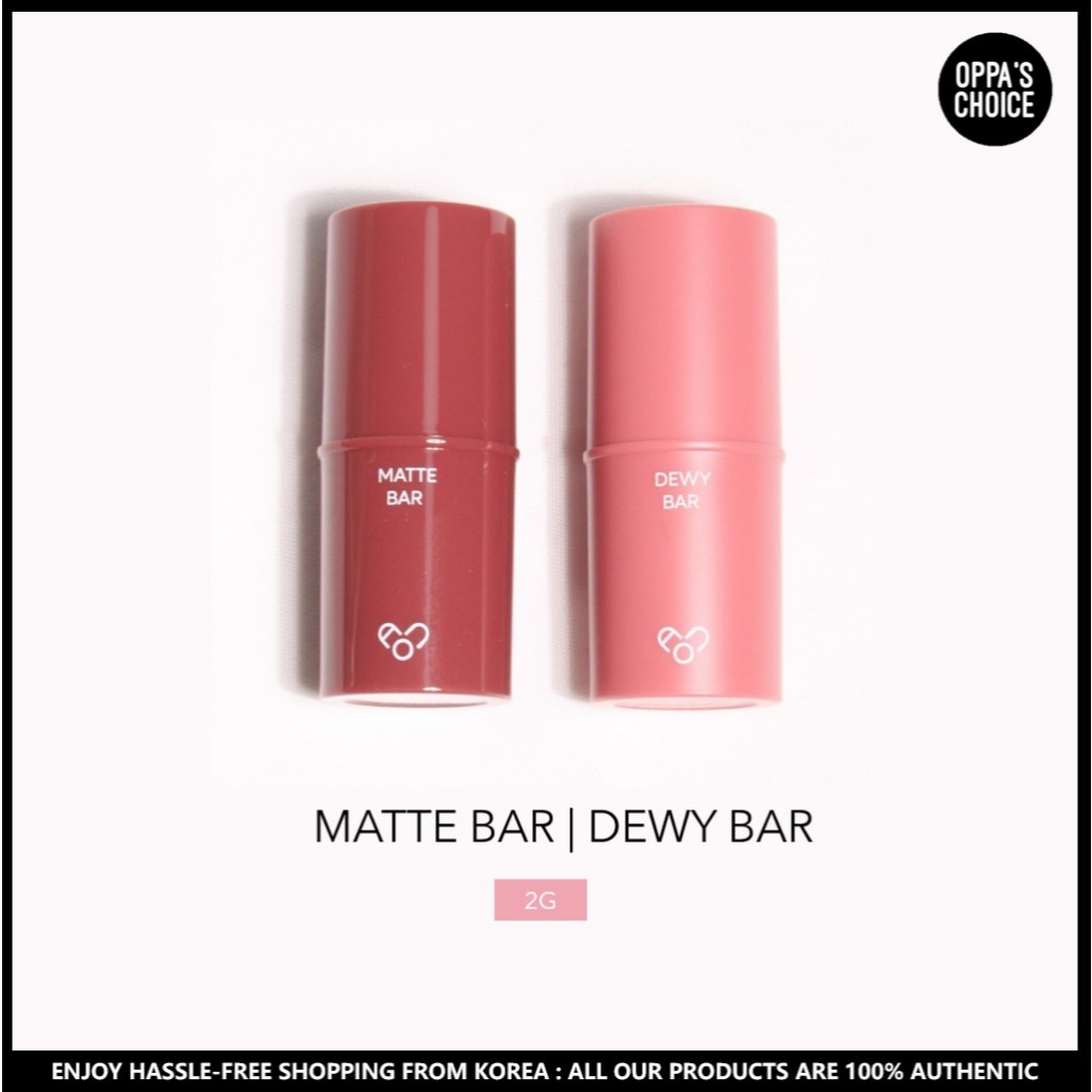 [NEW] AOU LIP & CHEECK DEWY BAR, MATTE BAR 2G | Shopee Singapore