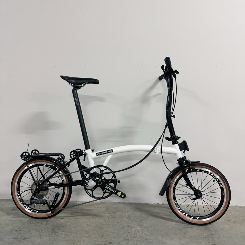 Liaoge888 trifold bike LATEST version 20 inch wheels 9speed compact ...