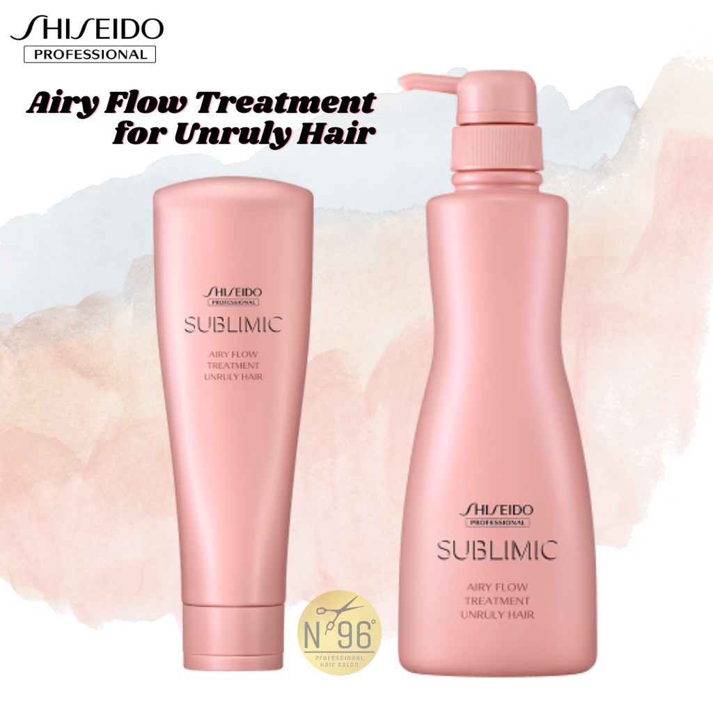 Shiseido Sublimic Airy flow Hair Shampoo & Treatment 250ml/500ml | Shopee Singapore