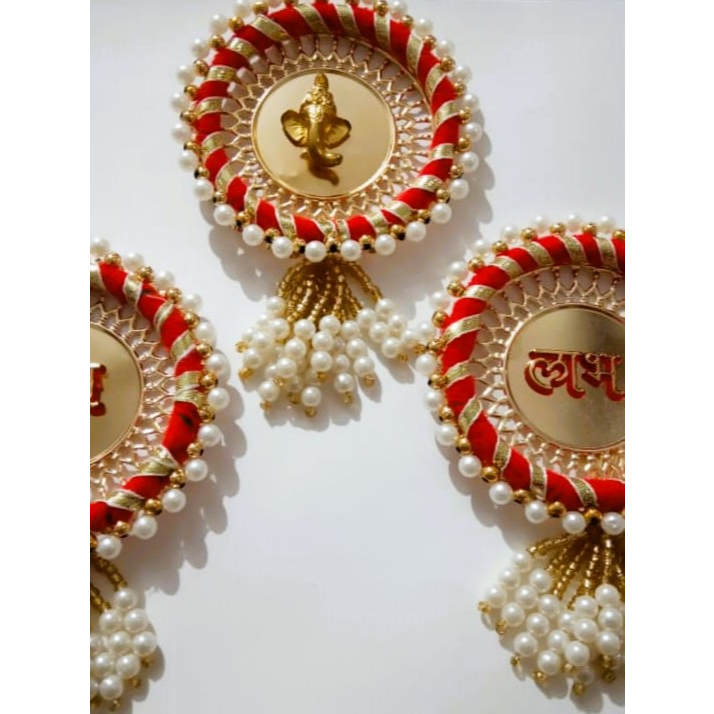 Home Decor Shubh Labh Wall Hanging Toran for Door Entrance Pooja Rooms ...