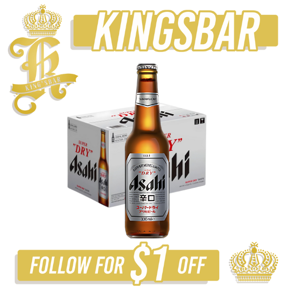 Asahi Super Dry Draft Beer 24x330ml (BBD: Apr/2026) | Shopee Singapore