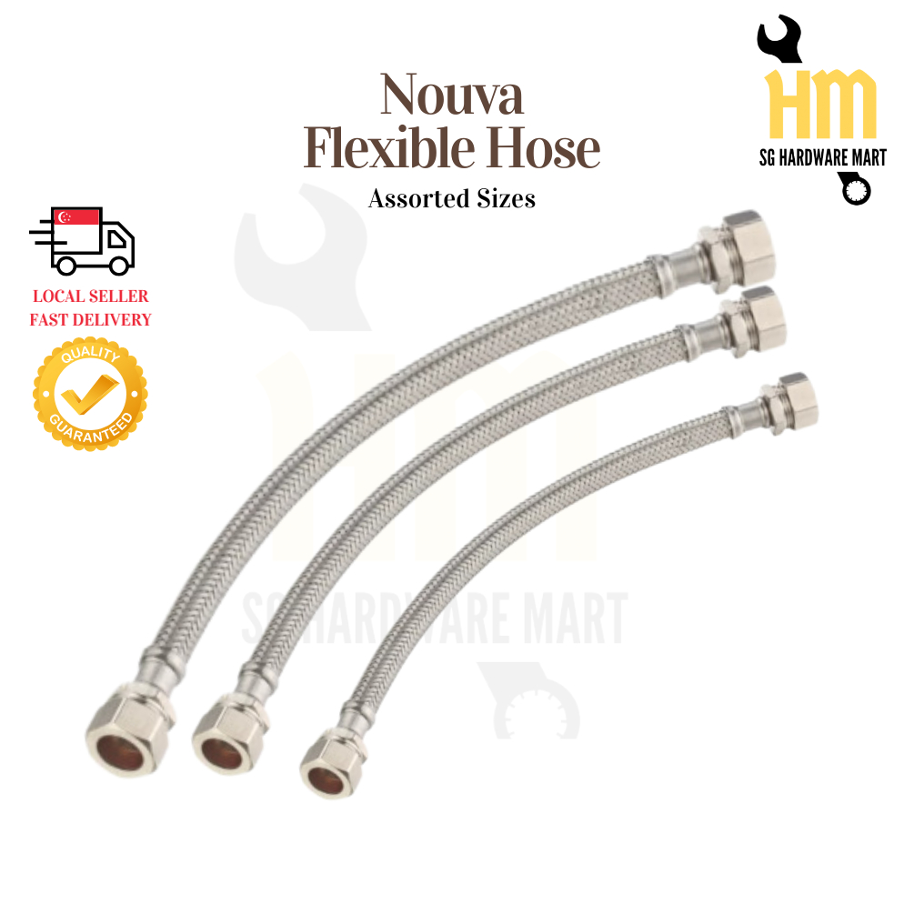 🇸🇬 INSTOCK! Nouva SS304 Flexible Hose | Shopee Singapore