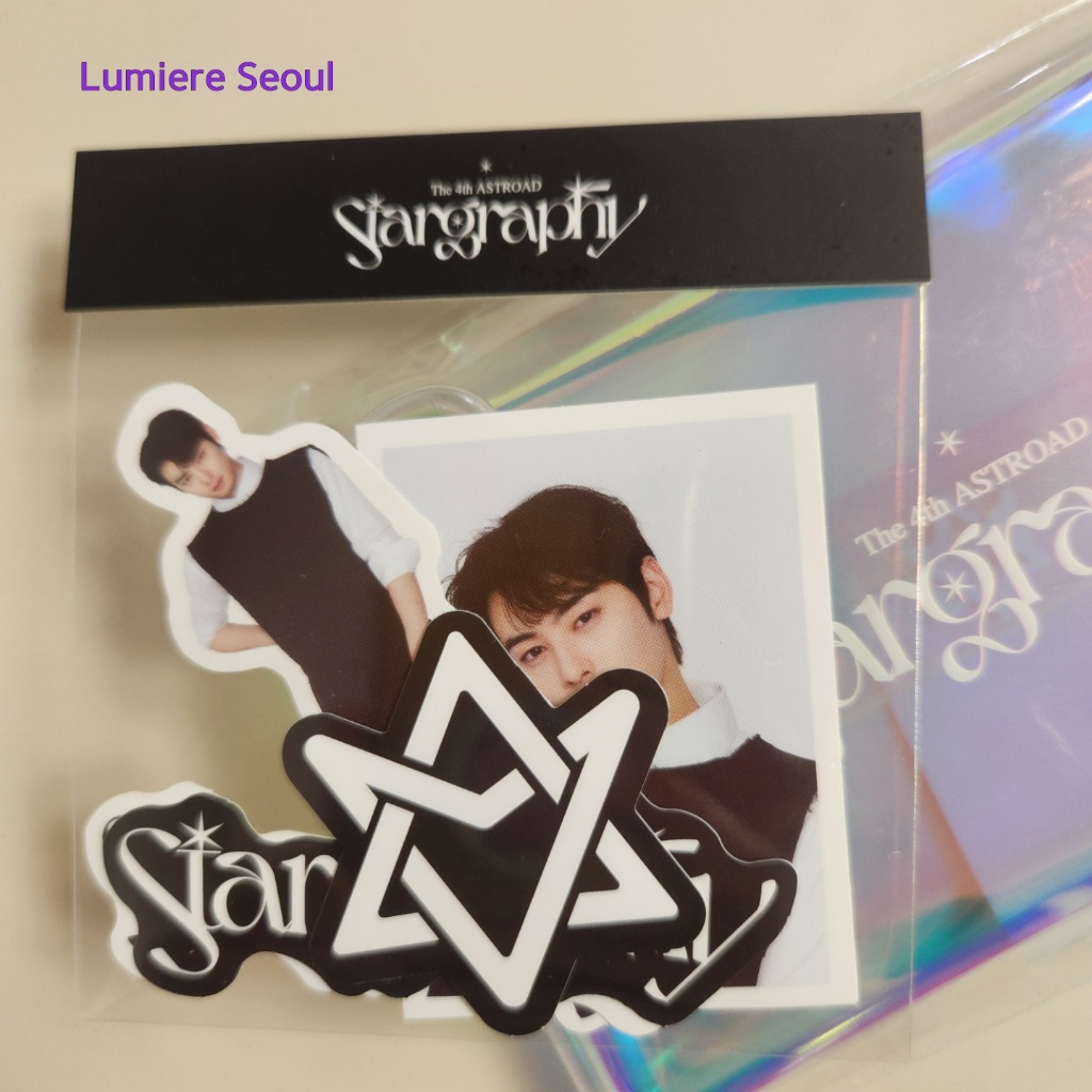 2025 ASTRO Stargraphy Exhibition Official Sticker Pack / PVC Pouch ...