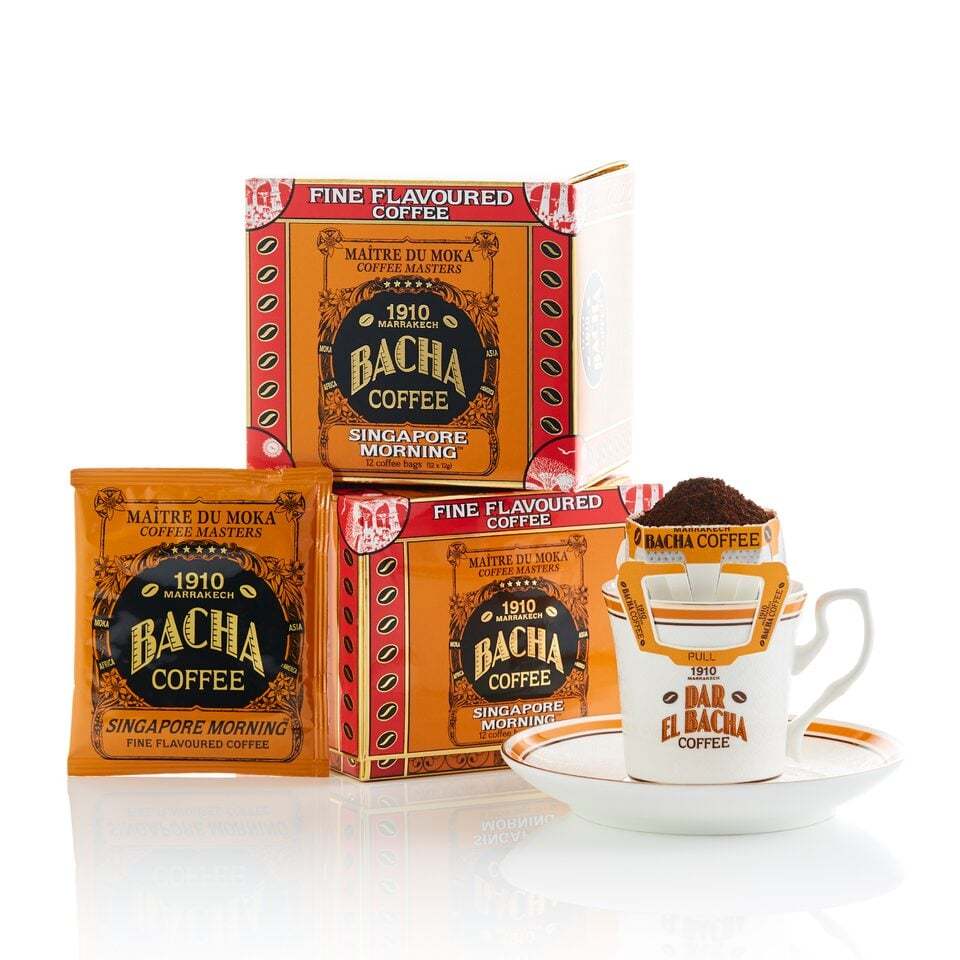Bacha Coffee Bag Gift Box Fine Flavoured Coffee Assorted Flavours (12 ...