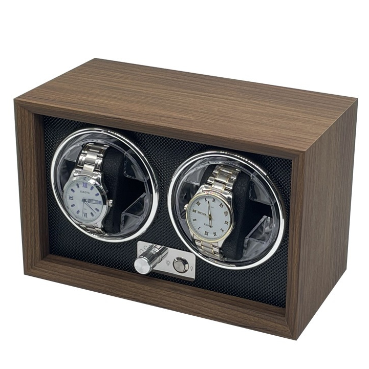Double Watch Winder with Quiet Motor and 5 Rotation Mode Setting, Watch ...
