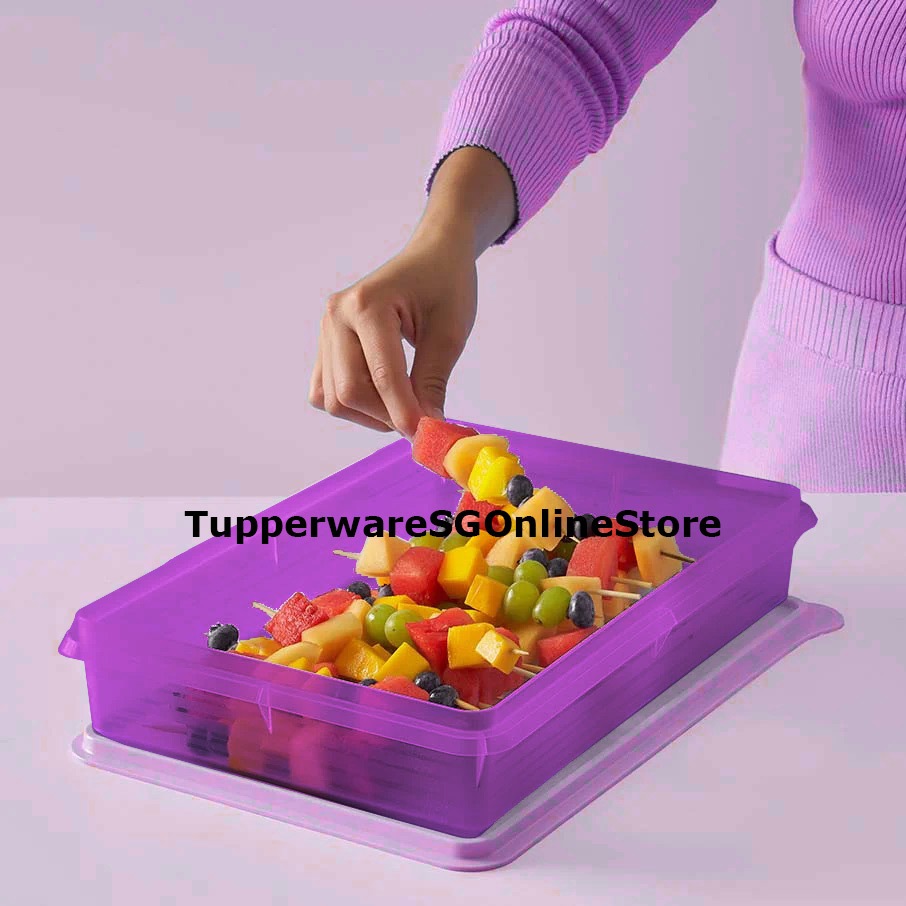 Tupperware 3.6L B2B Cold Cut Keeper Deli Rectangular Rectangle ...