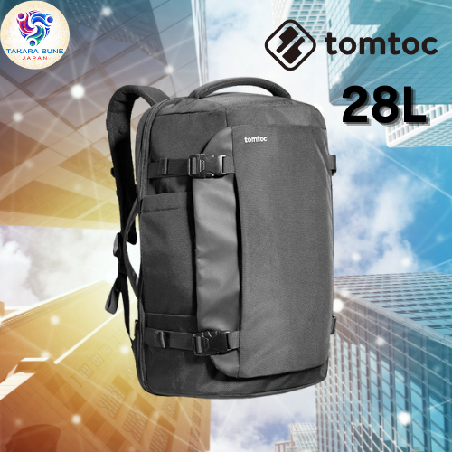 tomtoc Travel Backpack 28L Carry-On Business Backpack Large Capacity DIPACK Multifunctional 15.6 ...