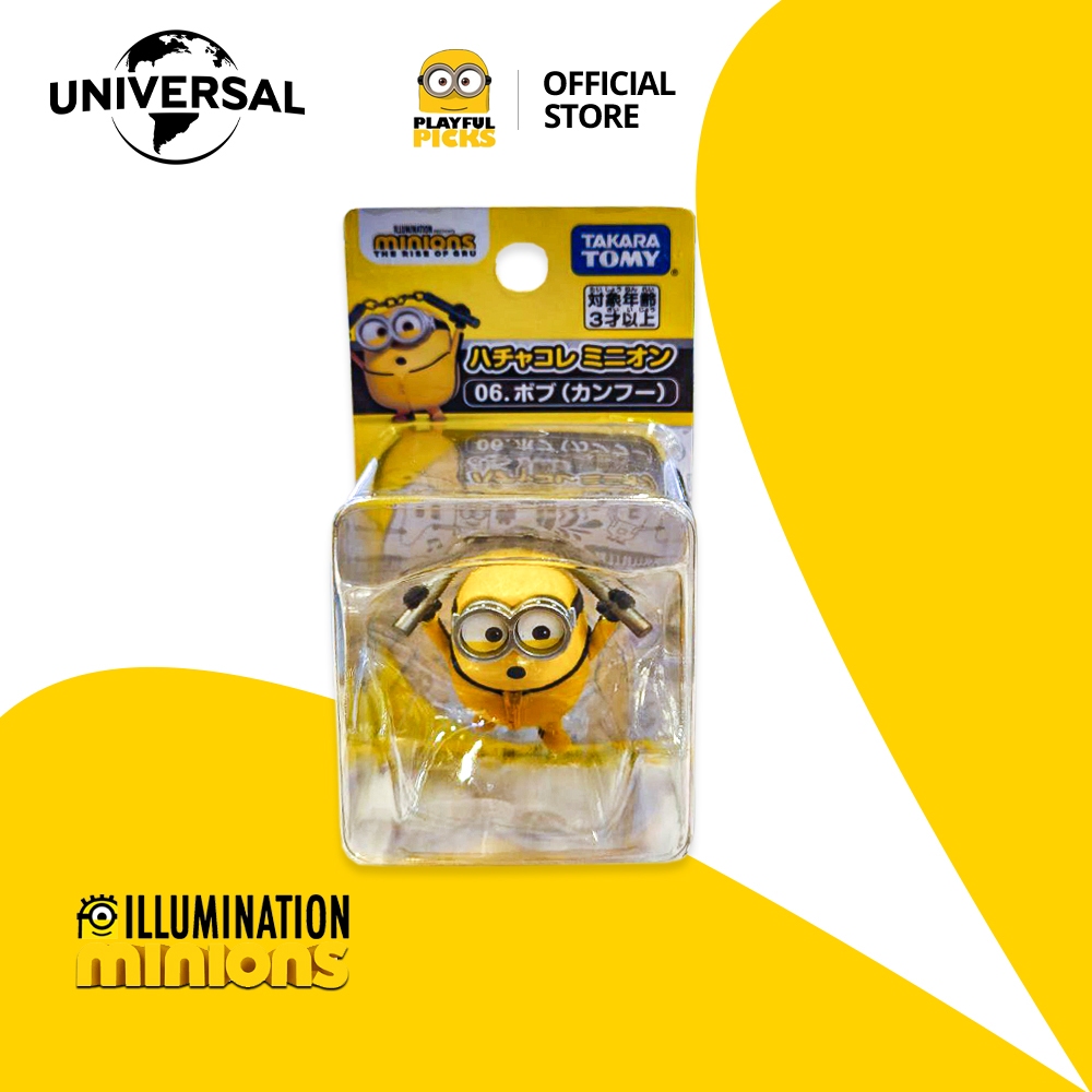 Takara Tomy Rise of Gru Mini Minions Action Figure Display Collection ...