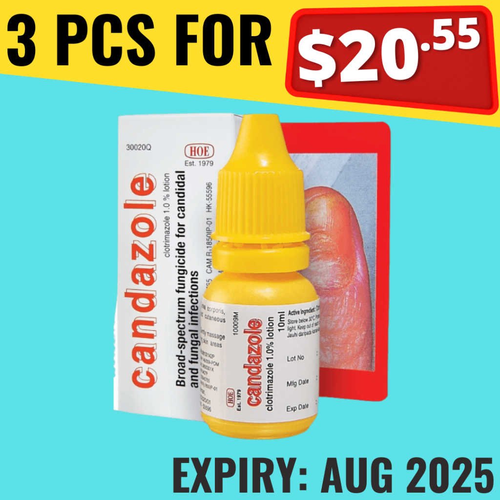 Candazole Nail Fungal Infection Treatment Solution 10ml Nail It ...