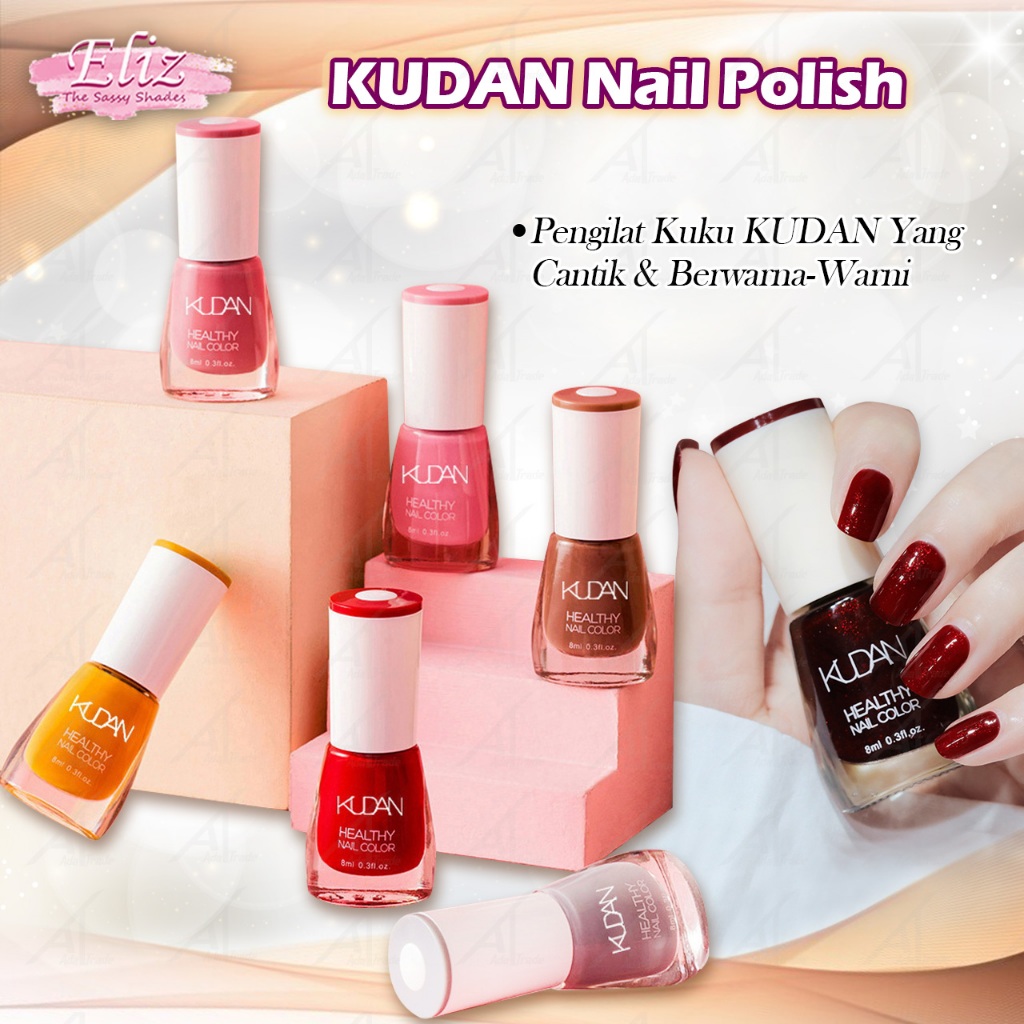 KUDAN 30 Colors Nail Gel Polish Bright Oil Transparent Base Coat Semi ...