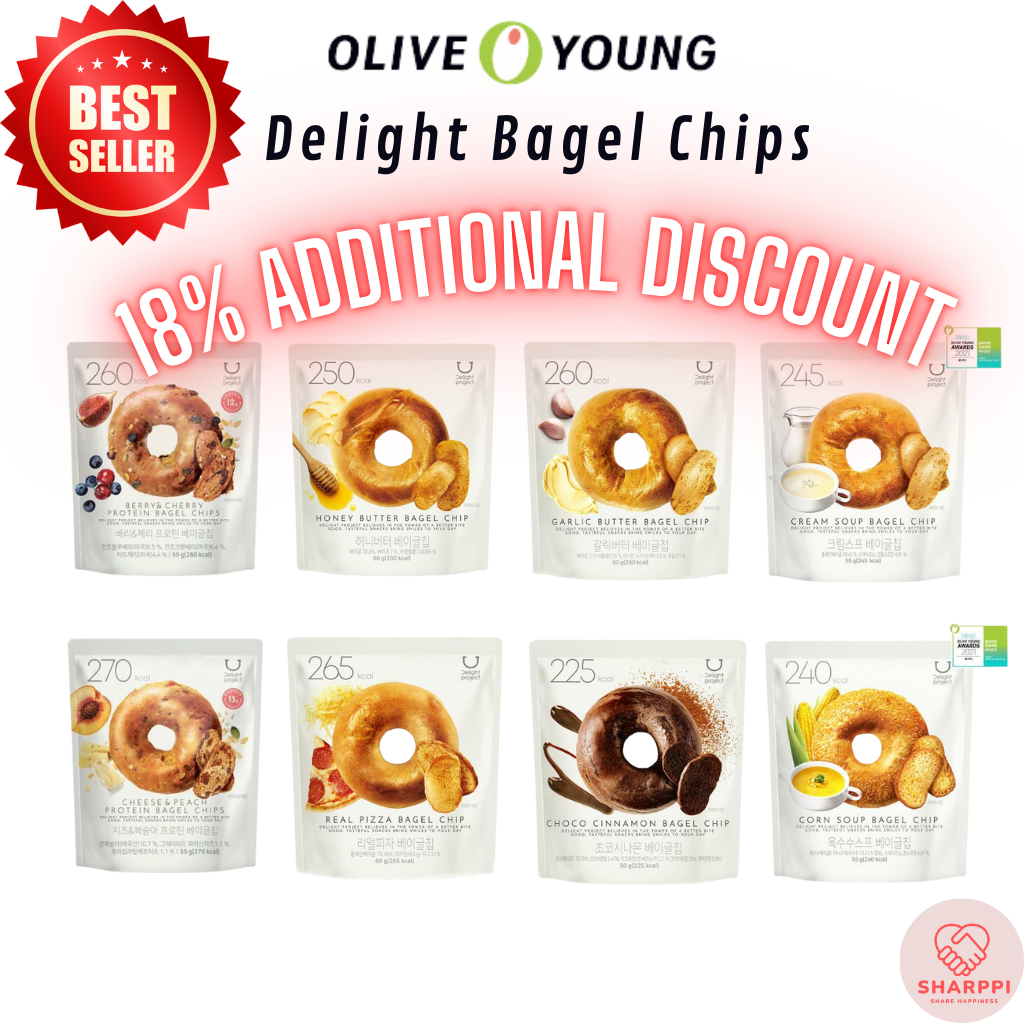 Olive Young Delight Project Bagel Chips | Shopee Singapore