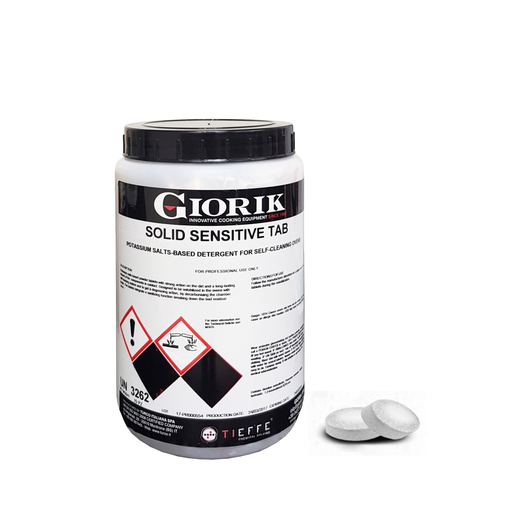 Giorik Solid Sensitive Tab | Detergent & Sanitizing Powder Tablet For ...