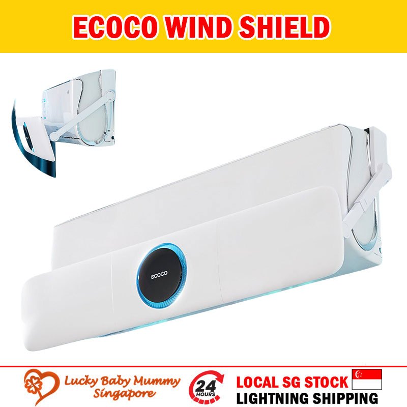 Ecoco Anti-direct Blowing Air Conditioner Wind Shield/ Wind-Guide ...
