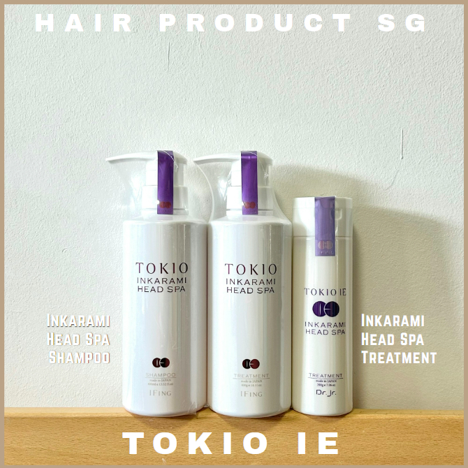 Japan Tokio IE Inkarami Head Spa Shampoo 400ml & Treatment 200g/400g ...