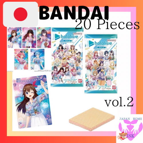 hololive SUPER EXPO 2024 vol.2 (20 Pieces) Shokugan Wafers (Baked Sweets) (hololive) direct from ...