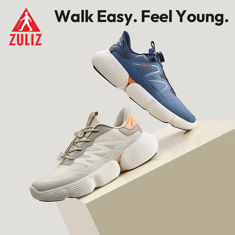 ZULIZ Men & Women Travelling Shoes Senior Walking Shoes Middle-Aged ...