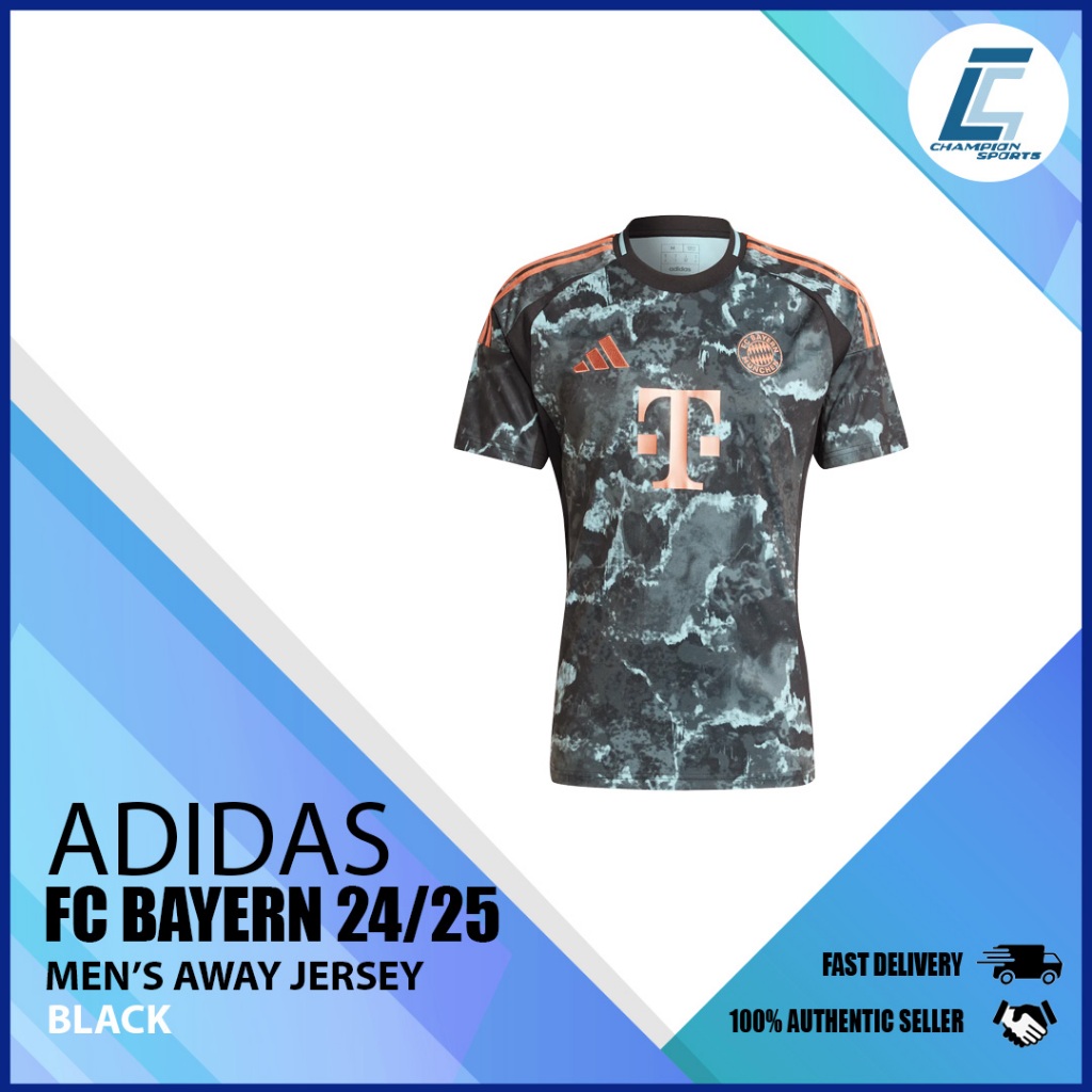 Adidas Men's FC Bayern 24/25 Away Jersey (IZ3130) | Shopee Singapore