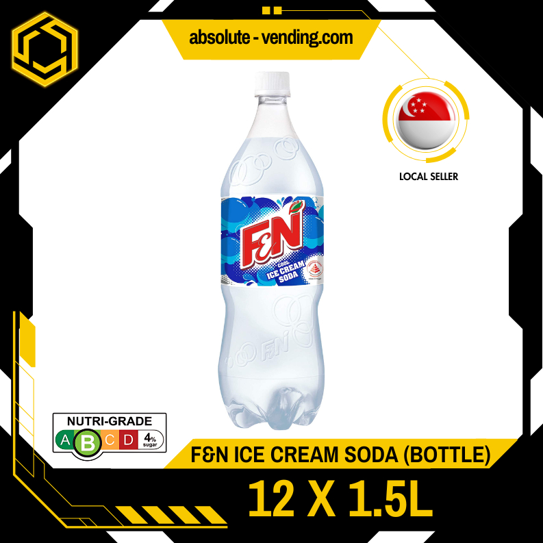 F&N Ice Cream Soda 1.5L X 12 (BOTTLE) | Shopee Singapore
