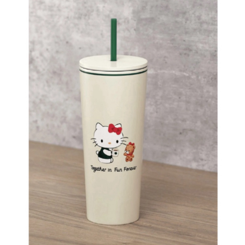 Starbucks hello Kitty with tiny chum stainless steel cold cup with ...