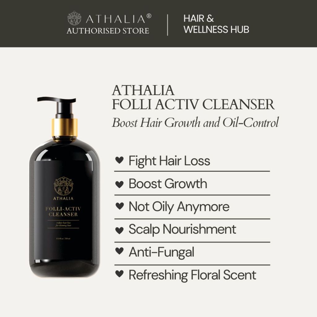ATHALIA Folli Activ Scalp Cleanser [Fight Hair Loss, Boost Growth ...