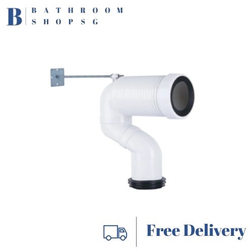 P-S Connector for P Trap WC to connect Floor Trap | Toilet Installation ...