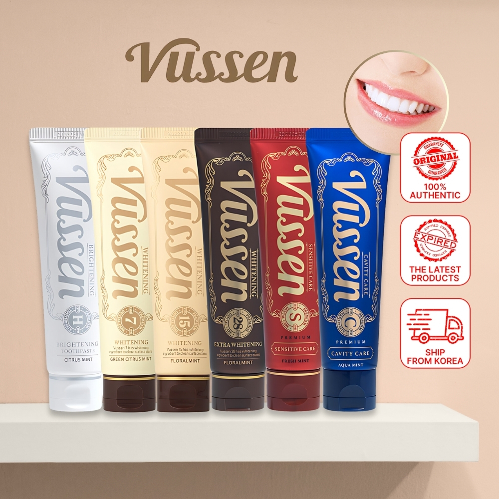 VUSSEN Whitening Toothpaste - Premium Dental Hygiene for Strong Teeth ...