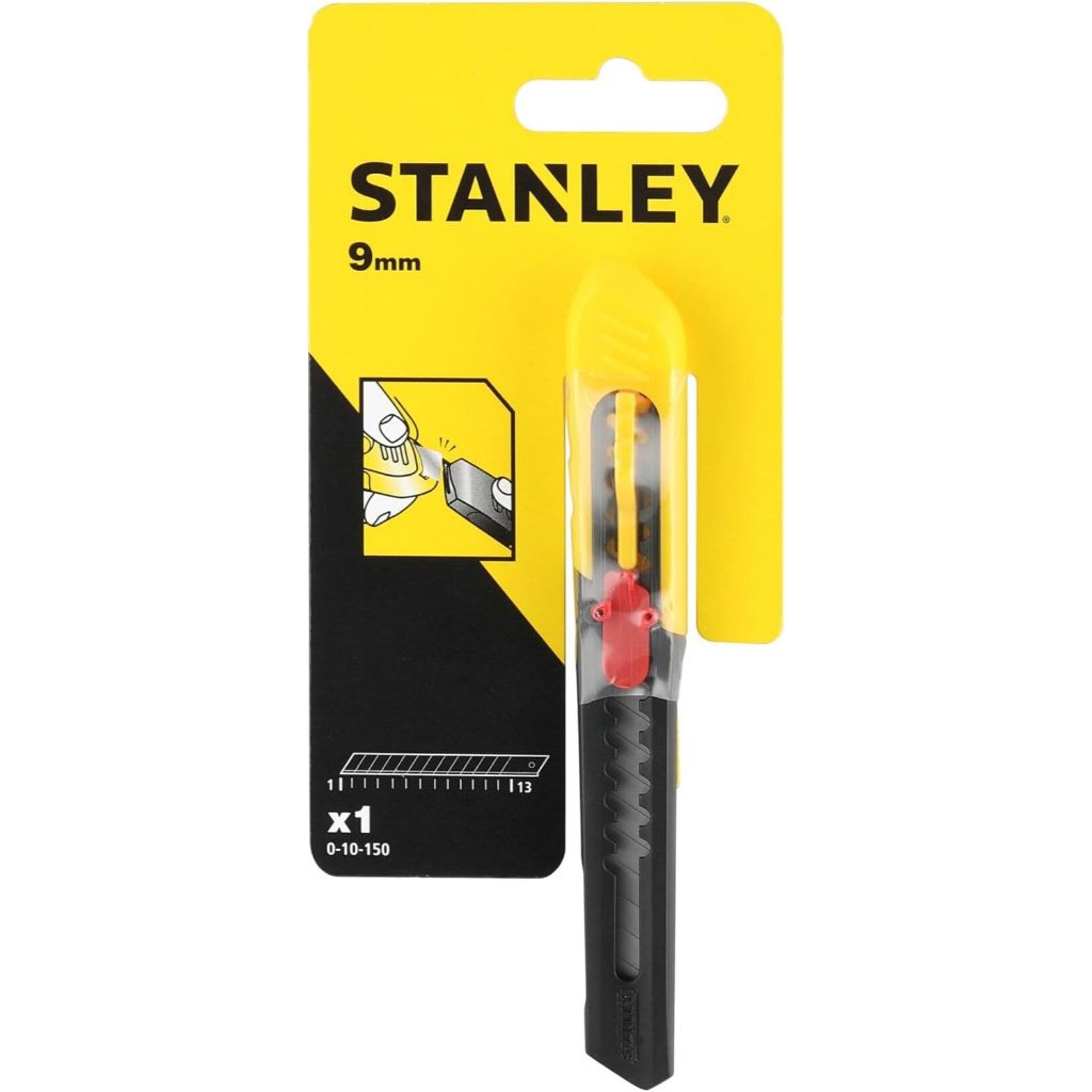 Stanley Quick Point Knife Retractable With Snap Off Blade (9mm/18mm ...