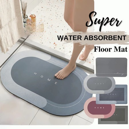 Diatomite Mat Soft Non-slip Mat Absorbent Mat Quick-Drying Diatom Mat ...