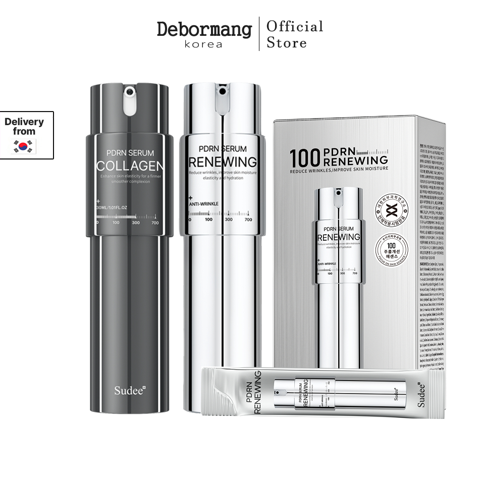 Sudee PDRN Microneedle Serum Series RENEWING 100 / COLLAGEN 300 | Shopee Singapore
