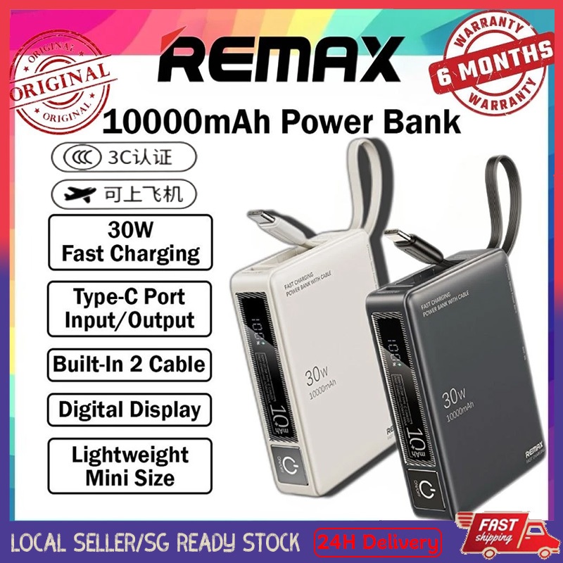 SG [In Stock]3C certified genuine Remax RPP-87 20000mAh laptop power ...