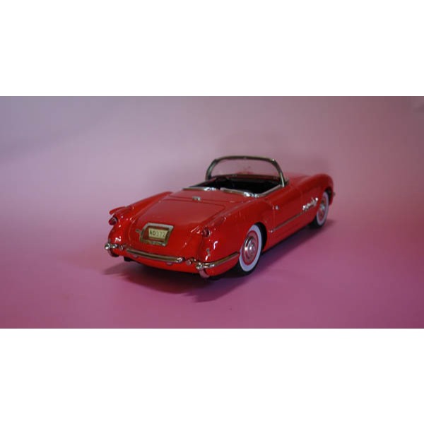 50's Fifties Chevrolet Corvette Convertible 1953 Model Red Tin Toy mini ...