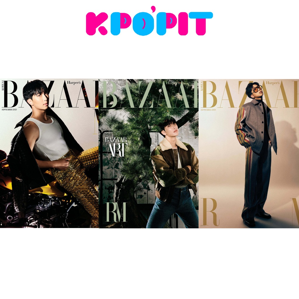 [Magazine] HARPER'S BAZAAR 2025.09 (Cover : BTS - RM ) | Shopee Singapore