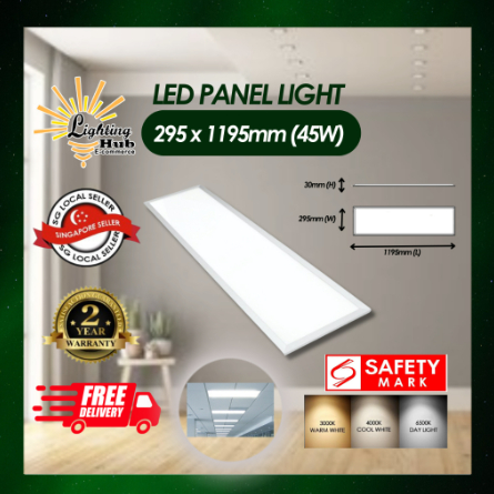 Lighting Hub LED Panel Light 45W (3000K/ 4000K) for office education ...