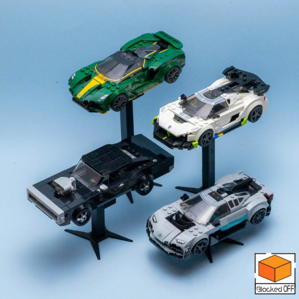 Lego Speed Champions Display Stand (90°) | Shopee Singapore