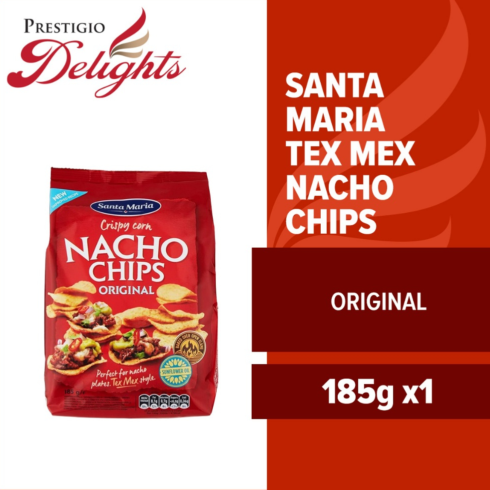 Santa Maria Nacho Chips Original 185g | Sweden brand | Gathering Must ...