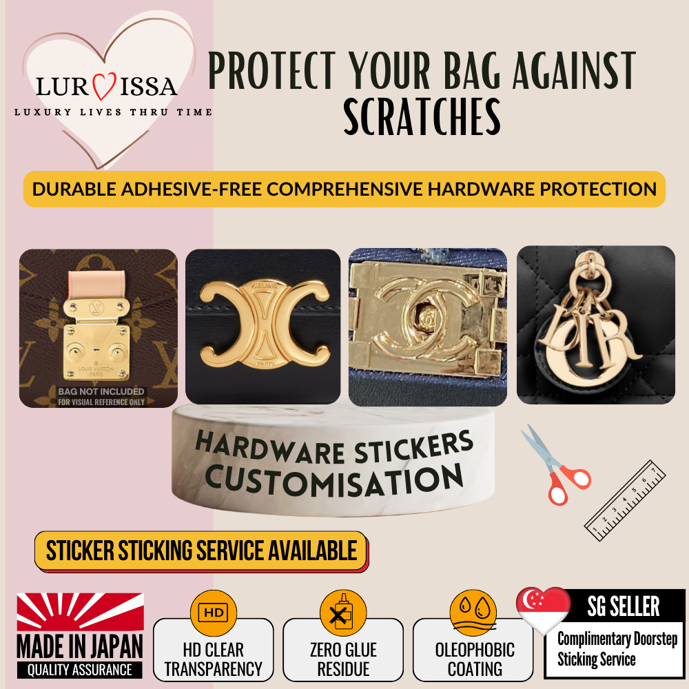 [𝐒𝐆][𝐋𝐮𝐫𝐯𝐢𝐬𝐬𝐚] Customisation Bag Hardware Protective Sticker | Prevent ...