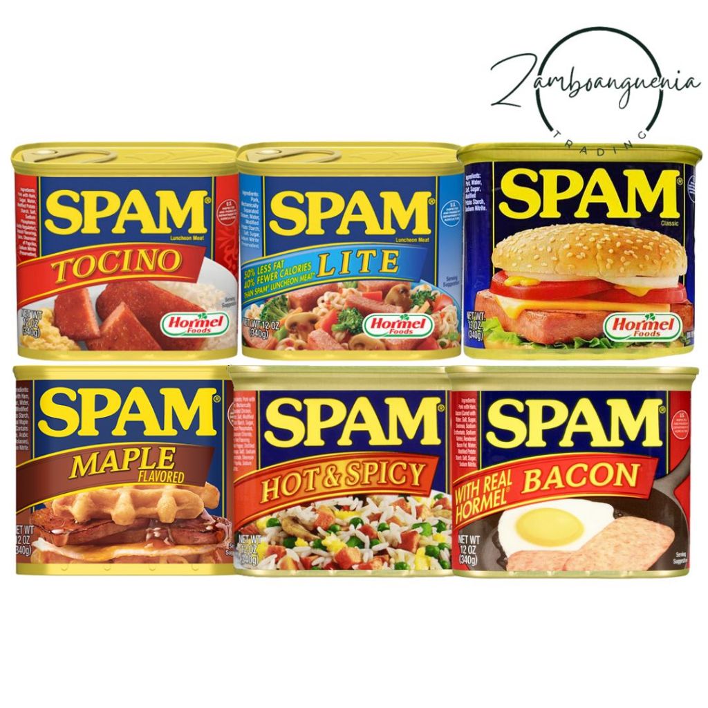 SPAM LUNCHEON MEAT (Classic | Lite | Tocino) (340g) [SG] | Shopee Singapore