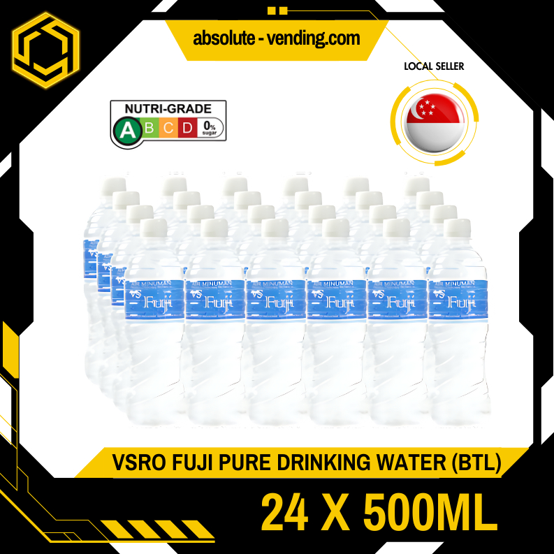 VRSO FUJI PURE DRINKING WATER 500ML X 24 (BOTTLE) | Shopee Singapore