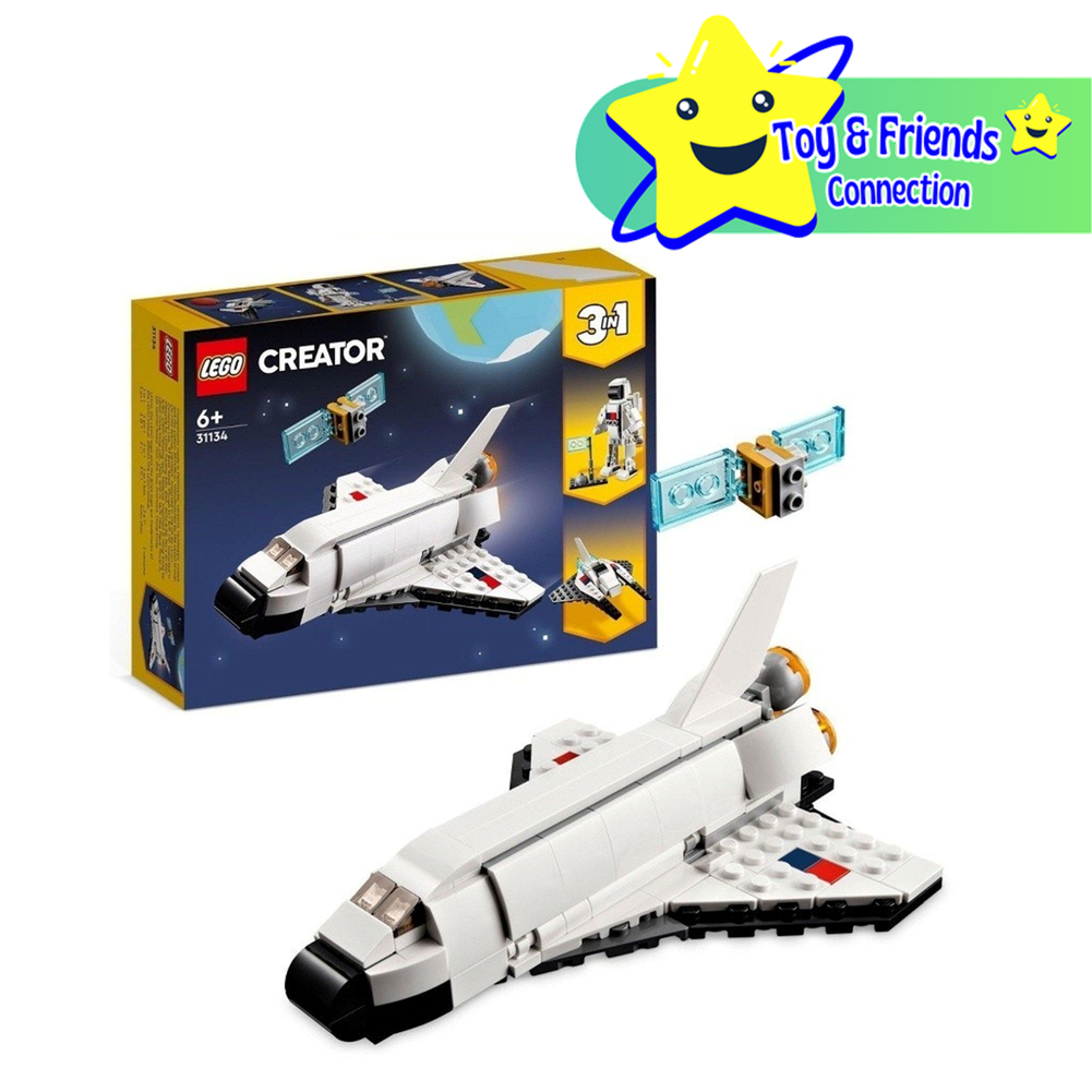 LEGO Creator 31134 Space Shuttle Building Toys (144 Pieces) | Shopee ...
