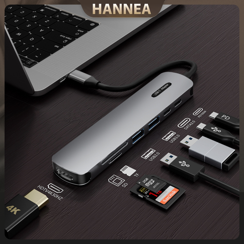 [SG]7-in-1 Adapter Docking Station USB-C Hub adapter docking station ...