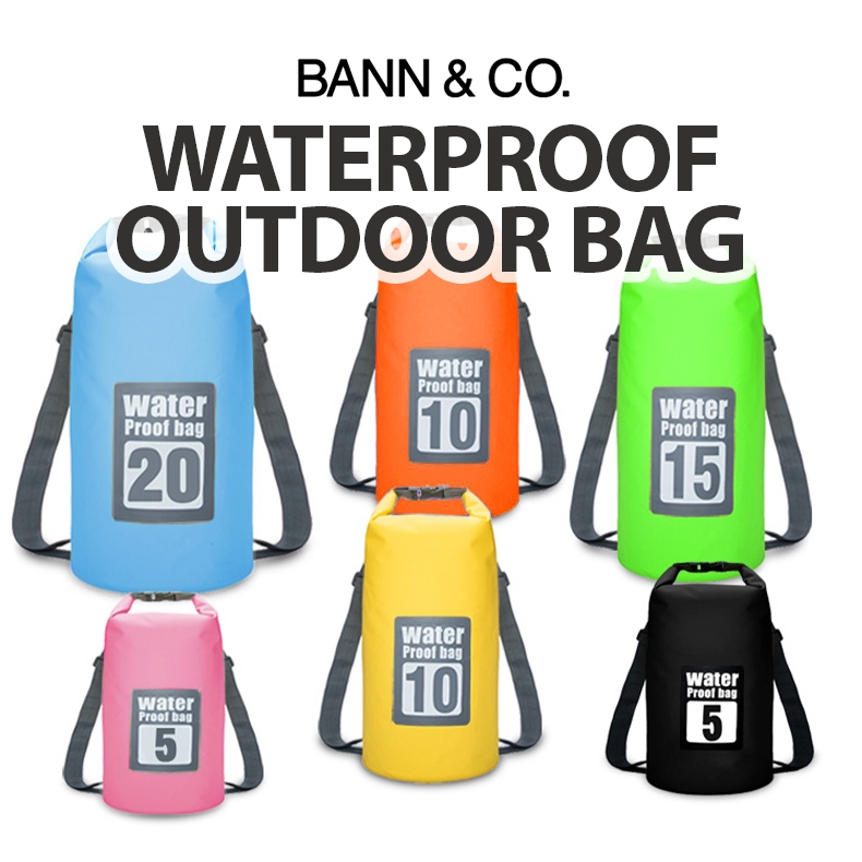 Waterproof Bag / Outdoor Dry Bag / Ocean Pack / Backpack | Shopee Singapore
