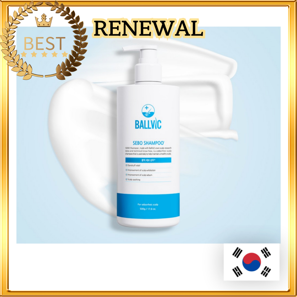 [BallVic] SEBO Shampoo Anti-Hair Loss 230ml, 500ml│Korean Brand│Hair ...