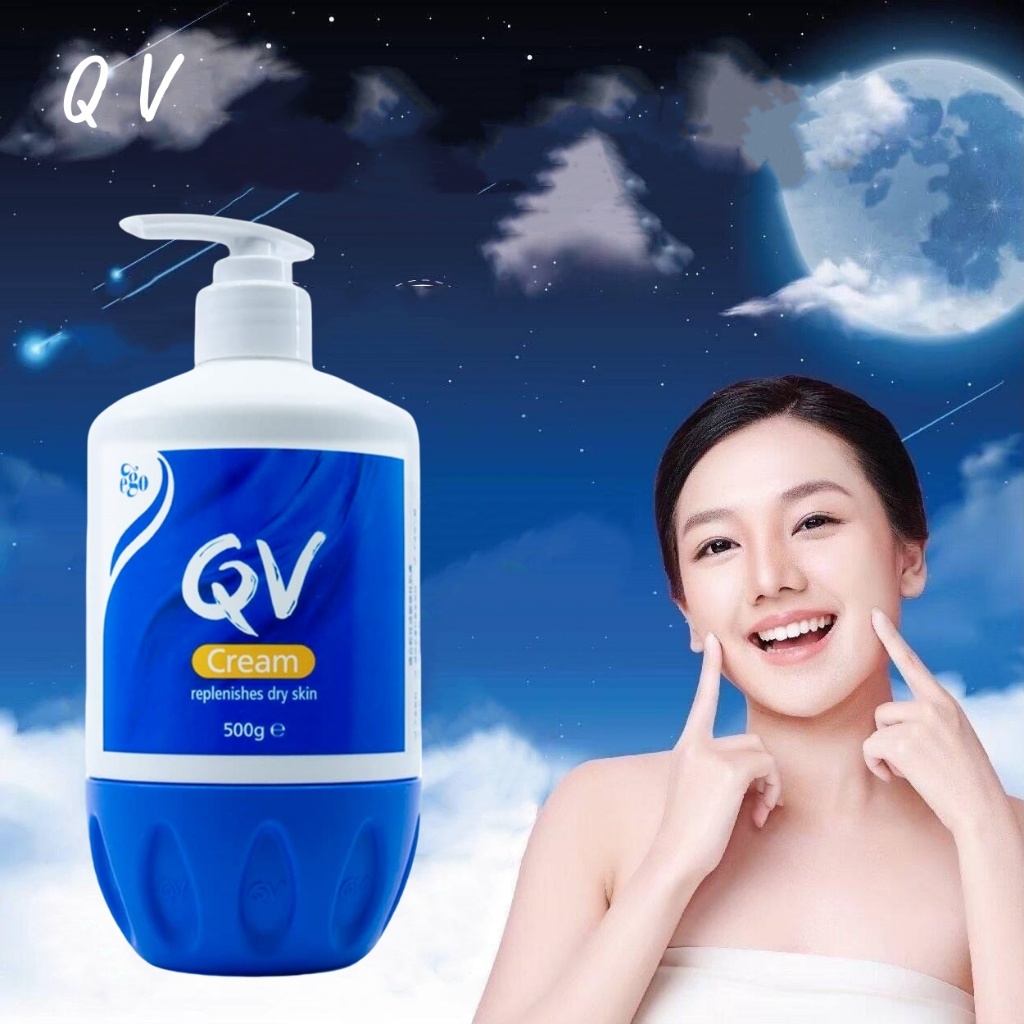 [Local Delivery] QV Moisturizing Cream 500G (Suitable for Dry and ...