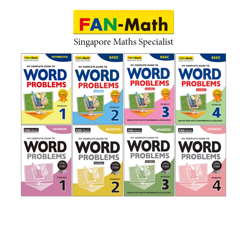 My Complete Guide to Word Problems P1 to P4 – Basic & Advanced Problem ...