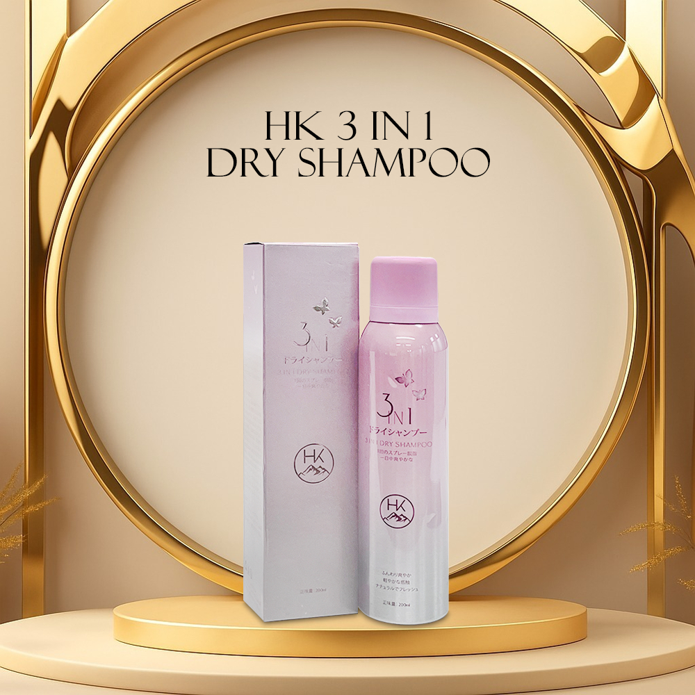 HK 3 In 1 Dry Shampoo 200ml (Made in Japan) | Shopee Singapore