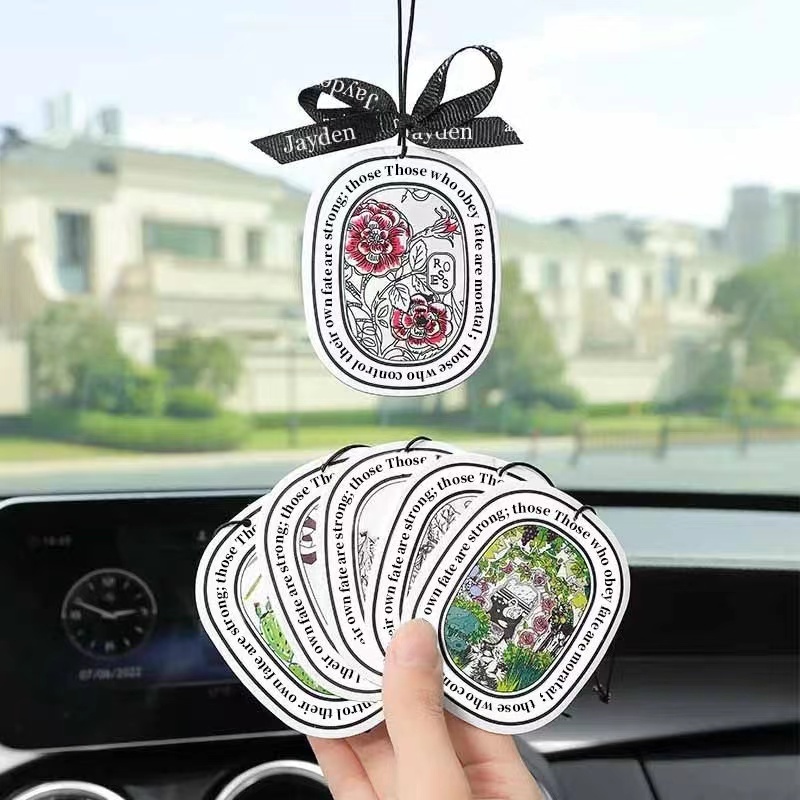 Car & Wardrobe Scented Air Freshener || Fragrance Air Freshener Card ...