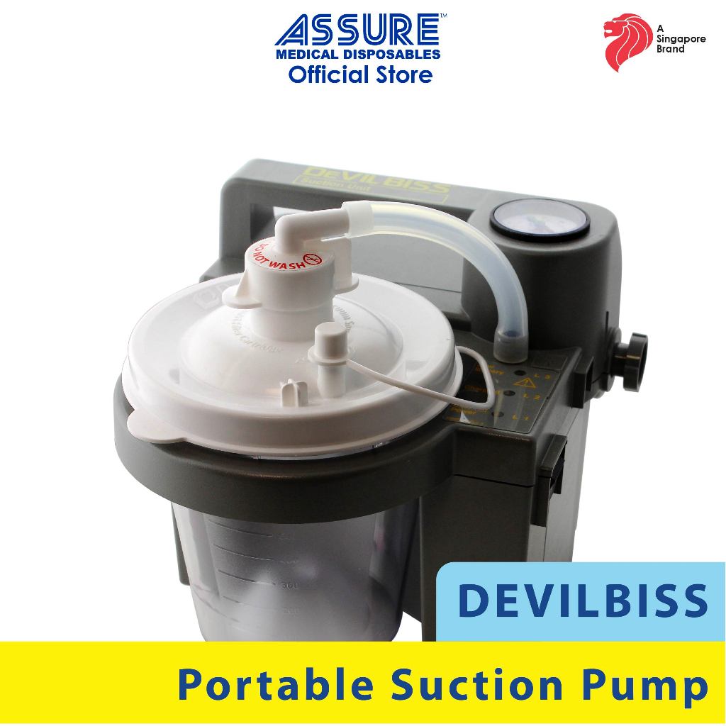 Devilbiss VacuAide Portable Suction Pump | Shopee Singapore