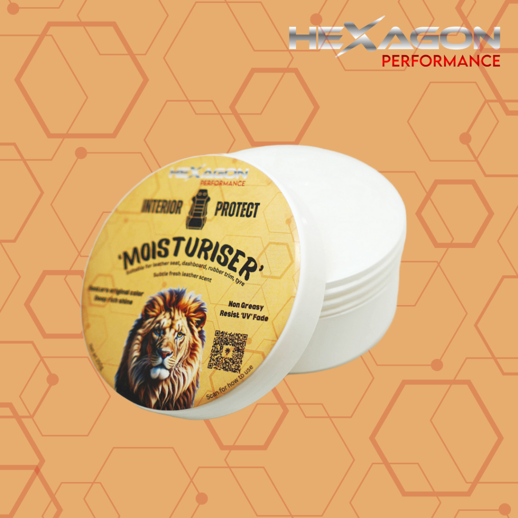 Hexagon Performance Protect & Restore Tyre Shine Moisturiser Cream 250g ...