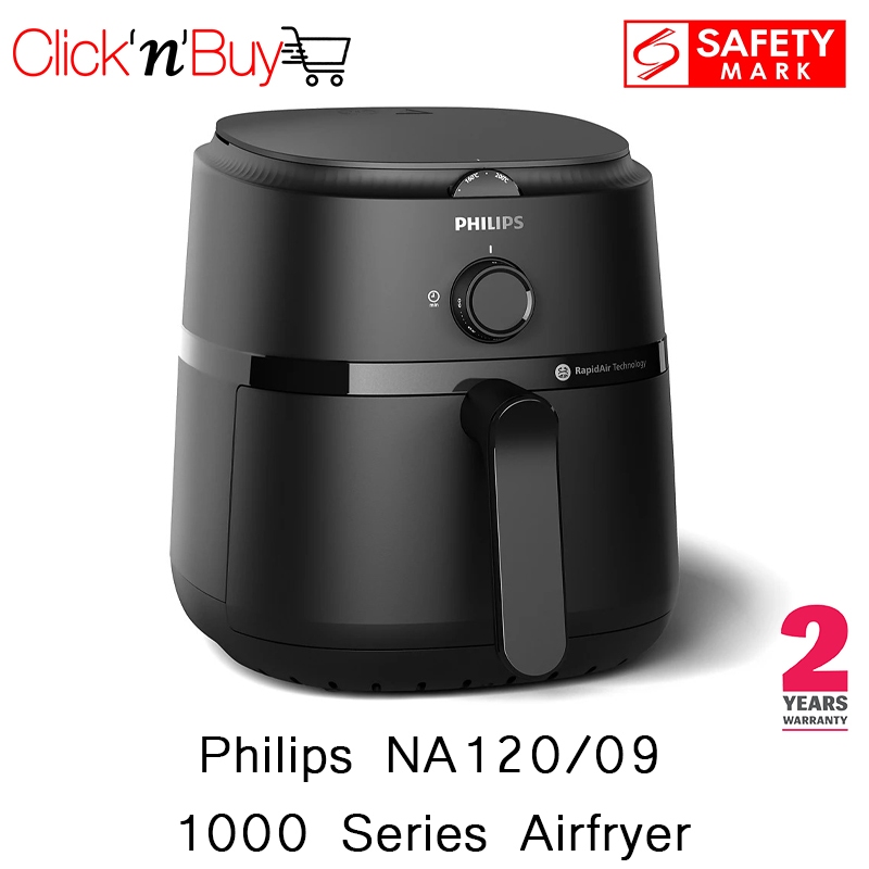 Philips NA120/09 | NA210 Airfryer. RapidAir Technology. Safety Mark Approved. | Shopee Singapore