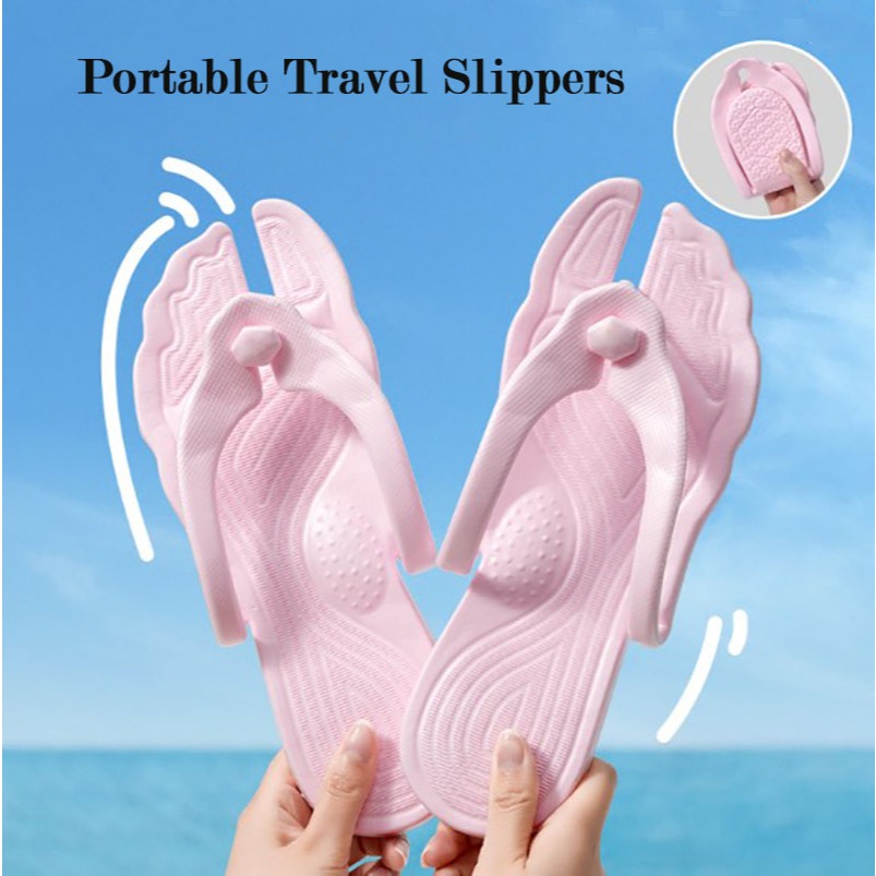 🌟Travel Business Trip Flip Flops🌟 Hotel Slippers for Travelling ...